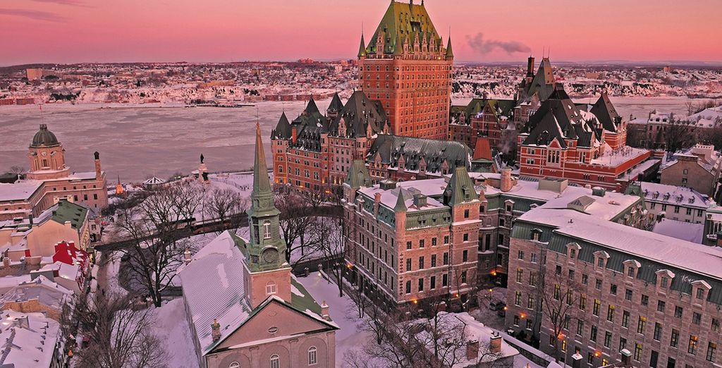Le Québec sous la neige dans 3 hôtels Fairmont mythiques - Quebec ...