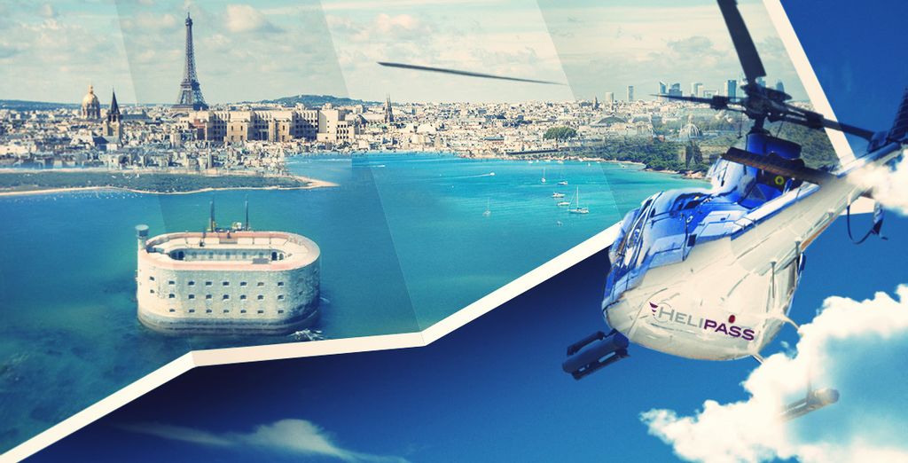 Vol en hélicoptère - Hélipass - Paris - Jusqu'à -70% | Voyage Privé